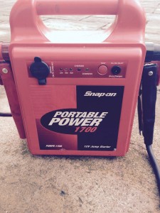 Snap-on Portable Power 1700 review, how to start a car with a flat ...
